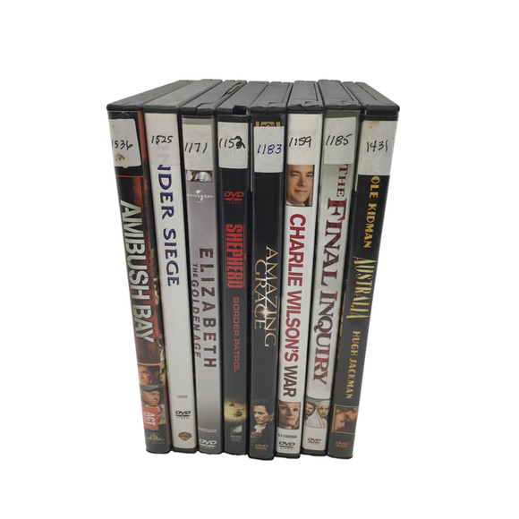 other | Media | 8 Action Thriller Adventure Dvd Lot Australia The Final Inquiry Ambush Bay ...